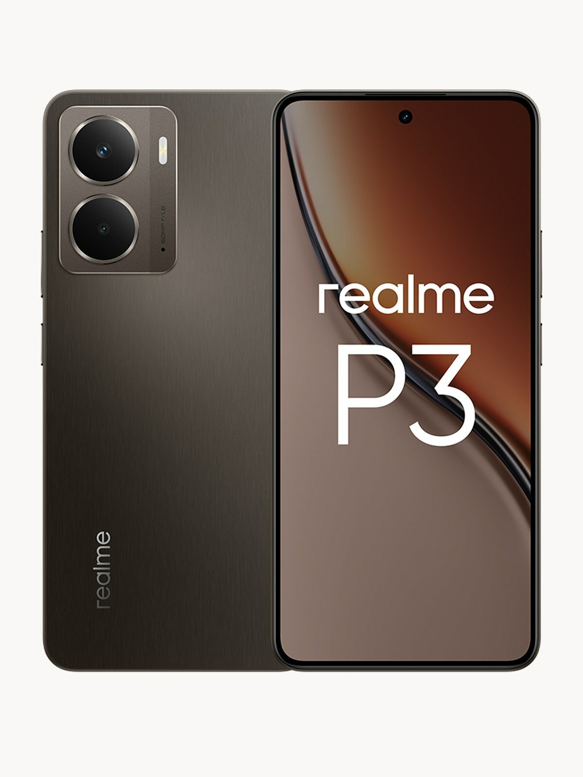 Смартфон realme P3 12/256 ГБ RU, Dual nano SIM, gray