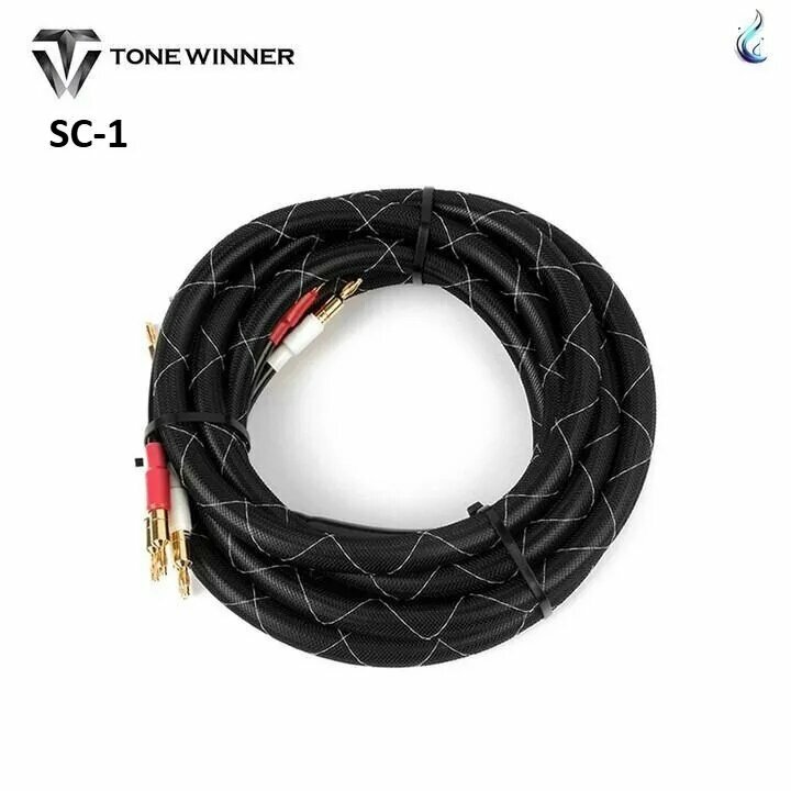 TONE WINNER Аудиокабель, 2.5 м, черный