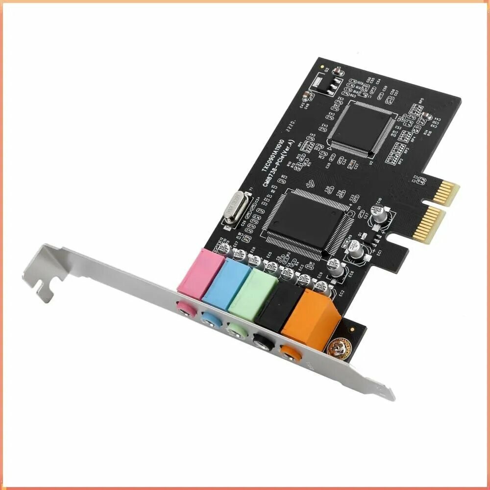 5.1-канальная звуковая карта, совместимость Sound Blaster, для музыки
