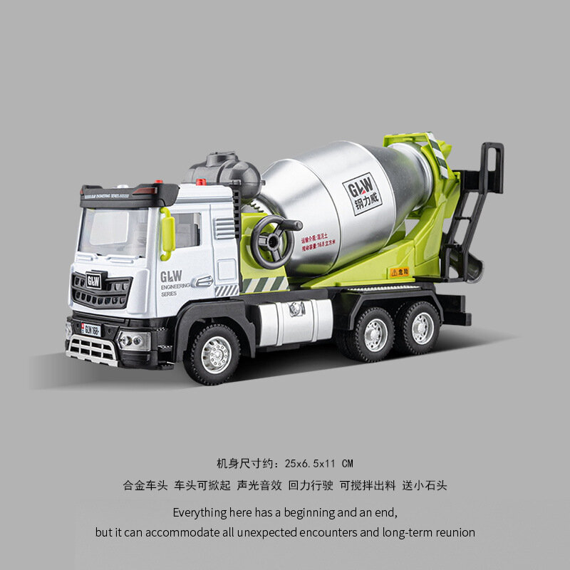 Очень большой алюминиевый грузовой прицеп для перевозки детей, игрушечный грузовик, модель автомобиля для мальчиков, контейнеровоз.