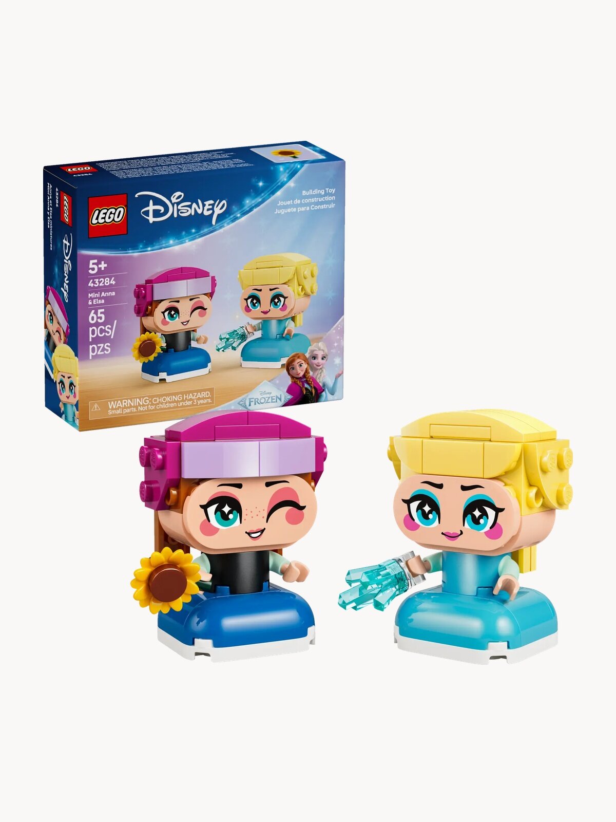Конструктор LEGO Disney™ 43284 Мини-Анна и мини-Эльза, 65 дет.