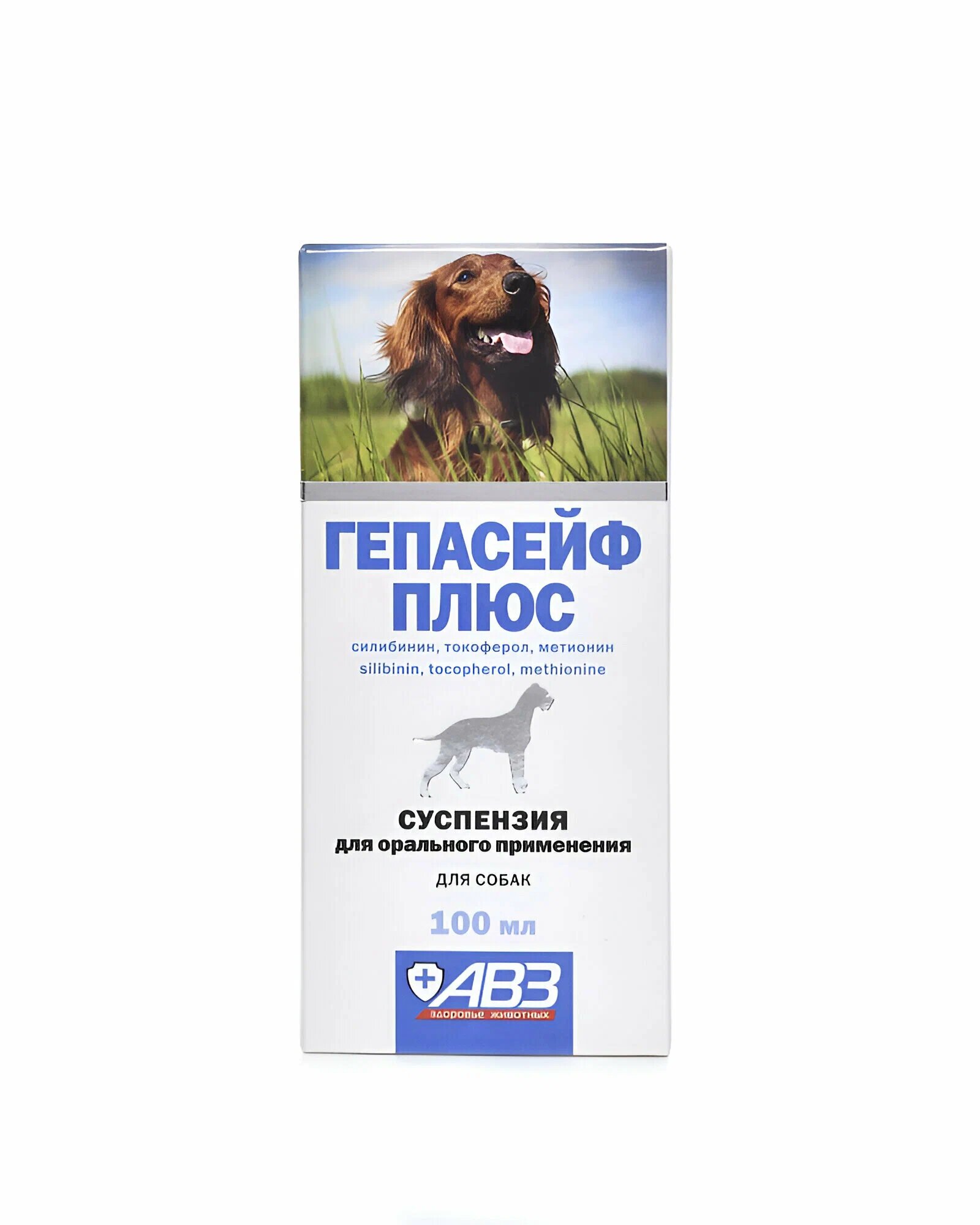 Лекарственный препарат АВЗ "Гепасейф Плюс", для собак, защита печени, 100мл