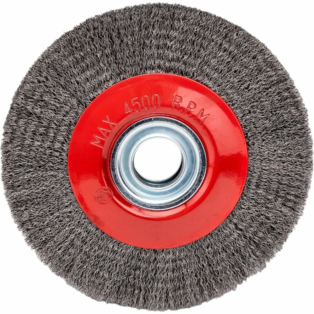 Щетка кольцевая 200х32 мм, витая проволока INTERTOOL BT-6200