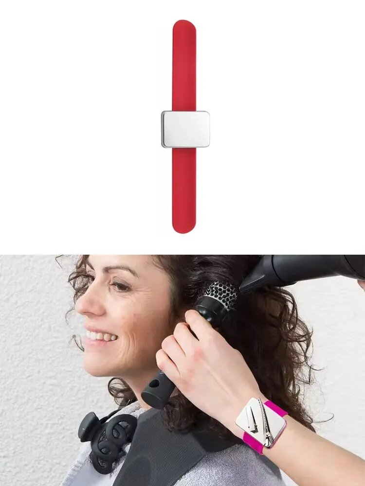 Магнитный держатель на руку для иголок, шпилек, невидимок , магнитная игольница на руку для портных и парикмахера.