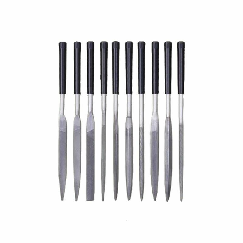 Набор напильников по дереву, - 10шт Смешанных