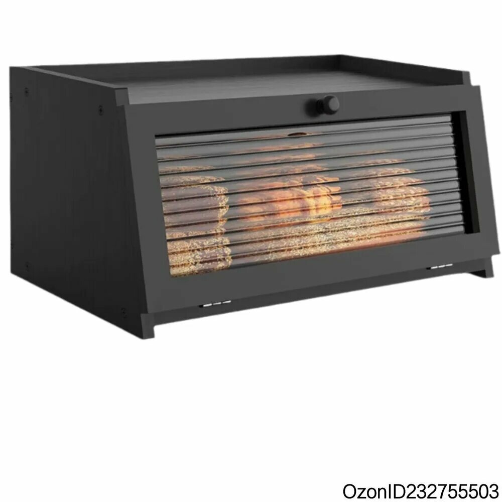 Хлебница，40×25×21，черное