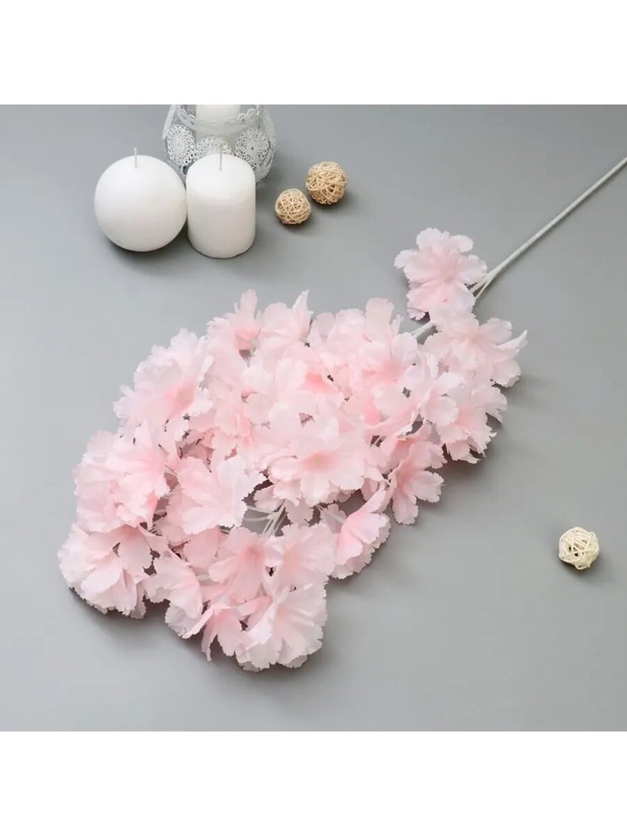 Искусственная Фиалка Мария, розовая, 85 см