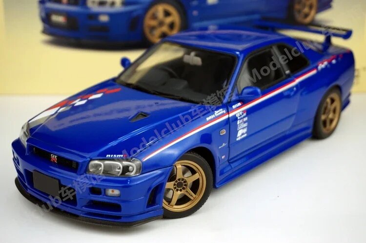 Autoart 1:18 Nissan Skyline R34 Sport Blue
