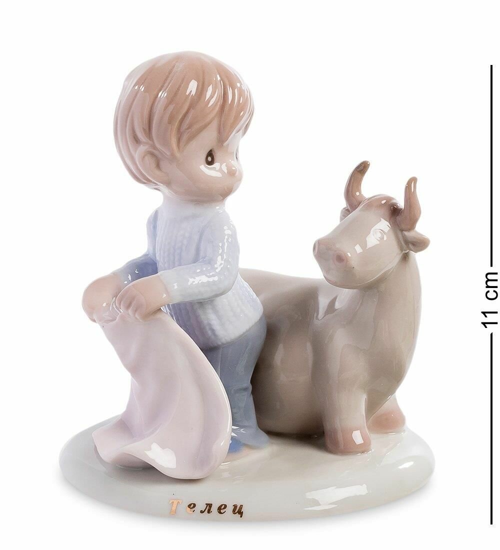 Фигурка-зодиак настольная Телец (Pavone) A654146 Pavone, Фарфор, в подарок