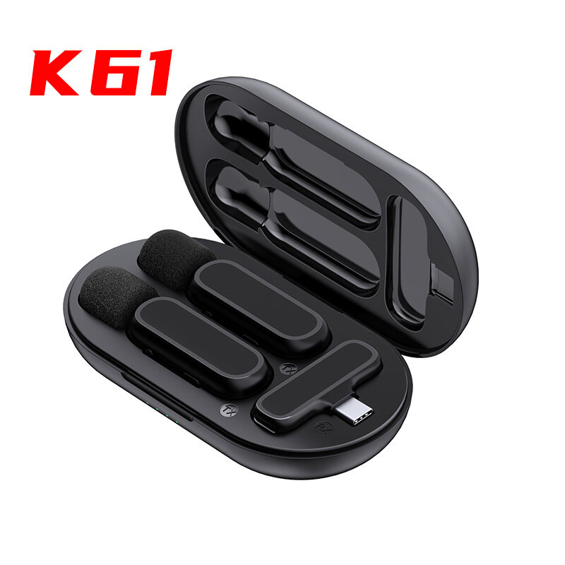 J3 Новая частная модель беспроводного петличного микрофона для мобильного телефона, прямой трансляции, шумоподавление, интервью, мини-микрофон