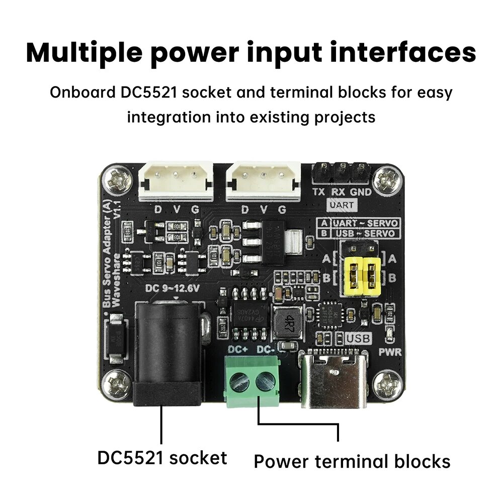 Контроллер сервоприводов Servo Motor Controller Driver Module — фото 1
