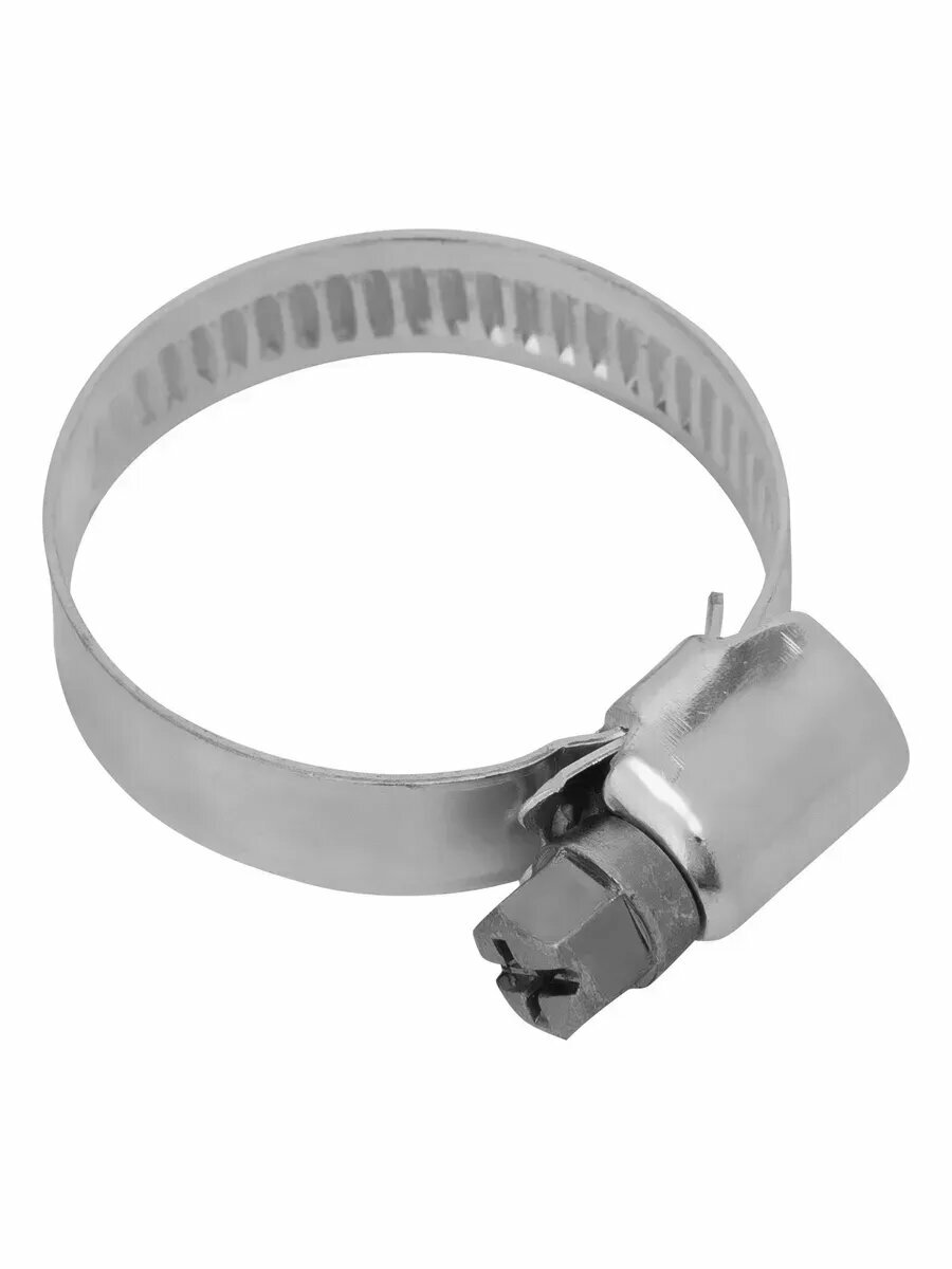 Хомуты металлические, болтовое крепл. 20-32мм, СИБРТЕХ 47559