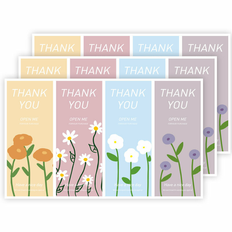 Простые прямоугольные наклейки "Спасибо", наклейки для запечатывания коробок с самолетами, наклейки для запечатывания курьерских коробок, клейкие этикетки