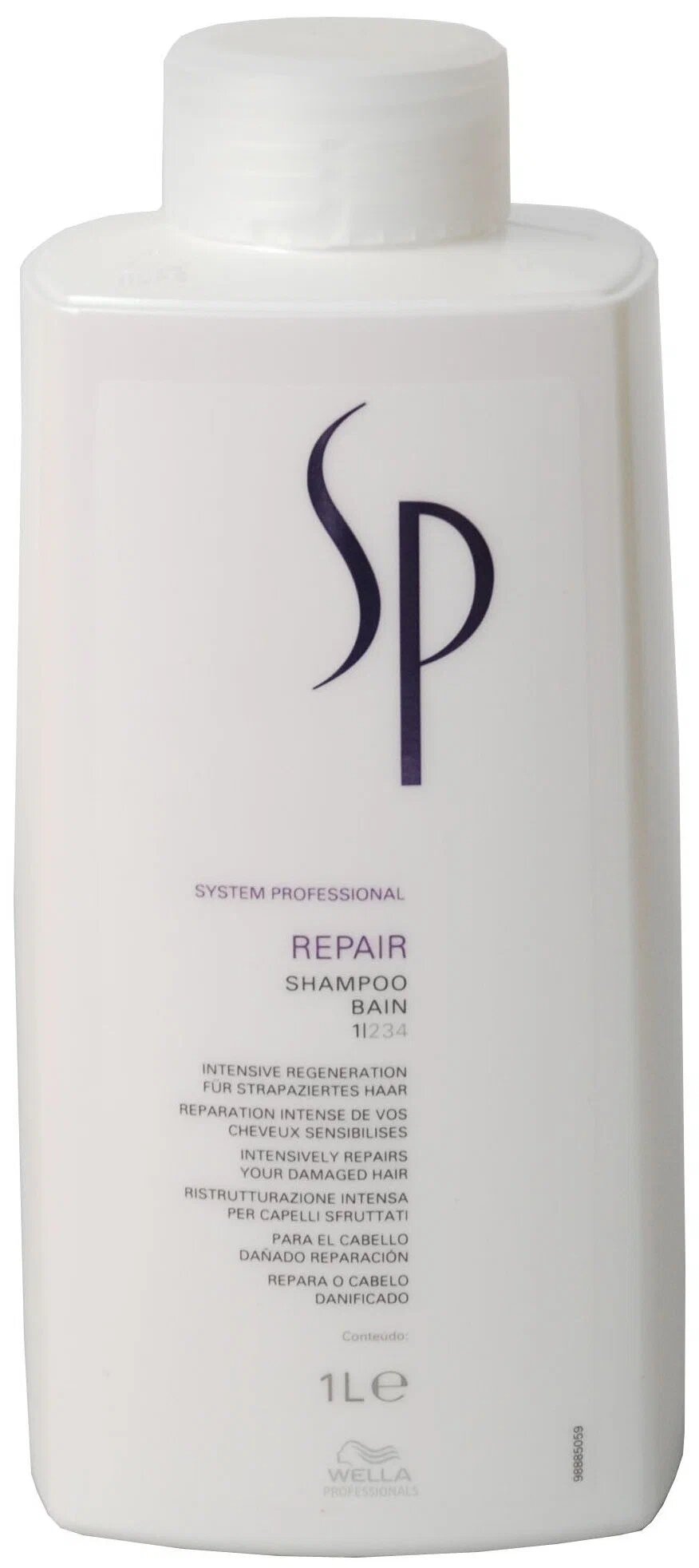 Wella SP Repair Shampoo Шампунь Восстанавливающий объем 1000 мл