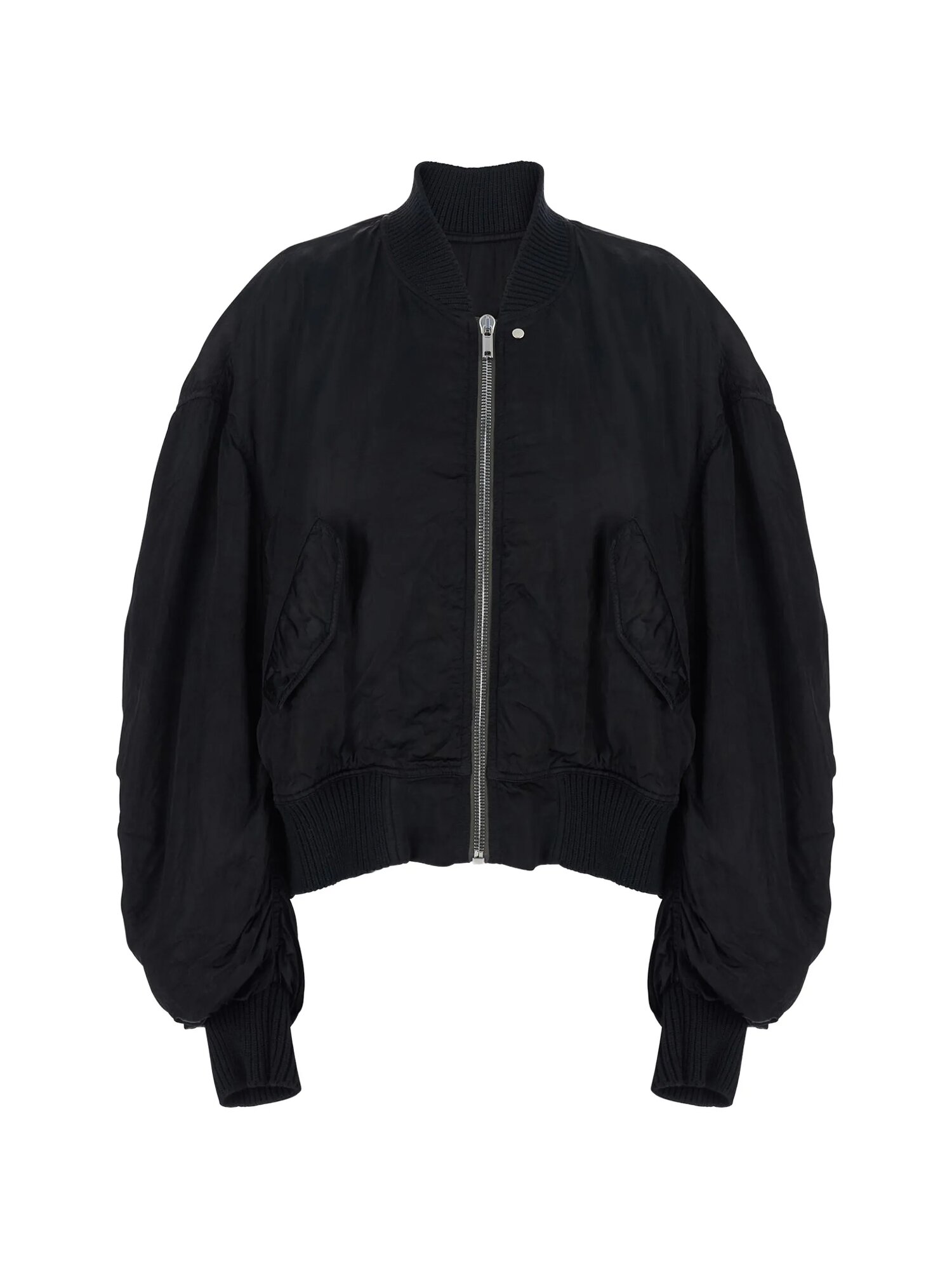 Куртка Ruched bomber jacket