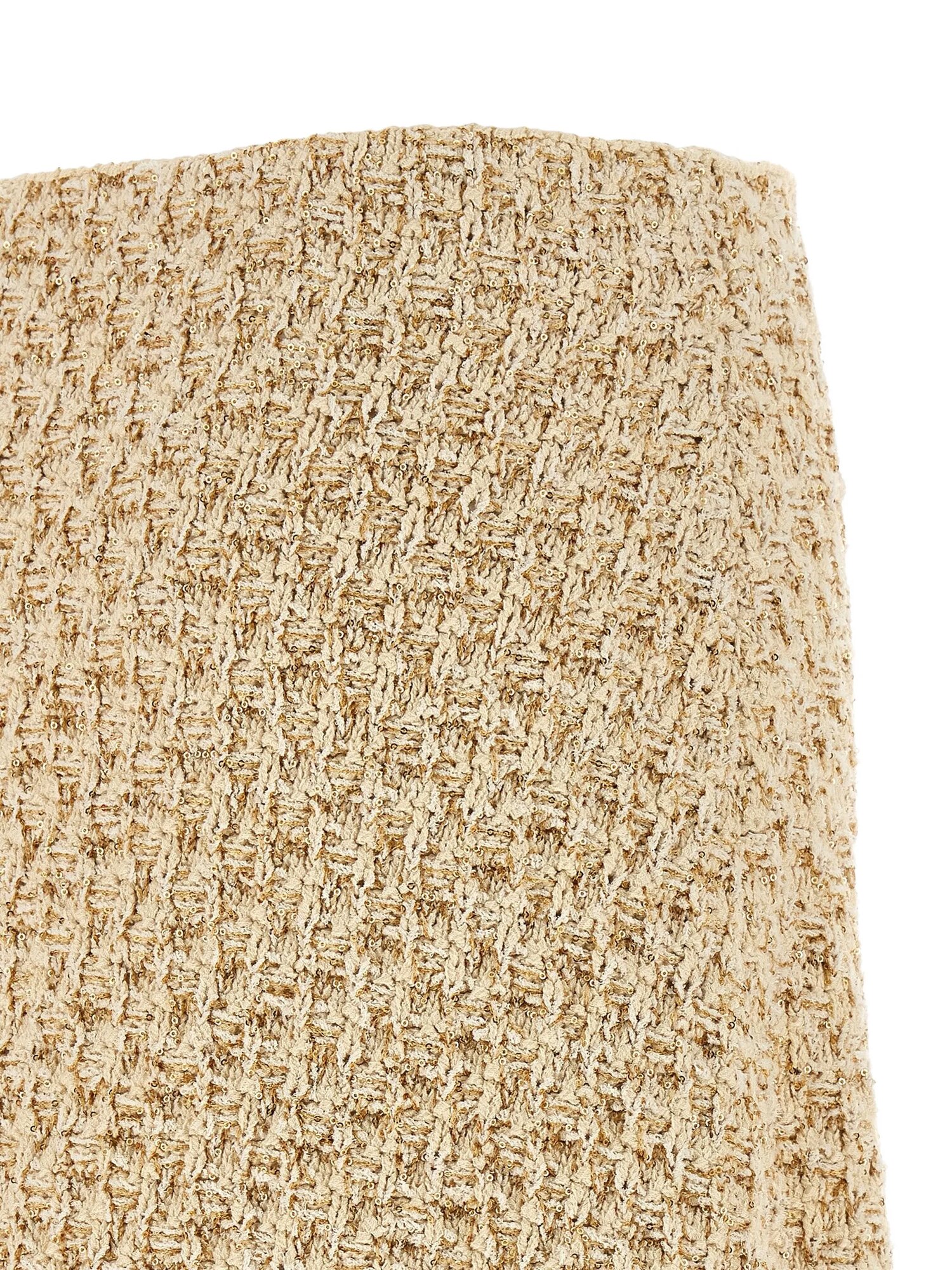 Юбка FABIANA FILIPPI Sequin tweed midi skirt, размер 42, разноцветный — фото 1