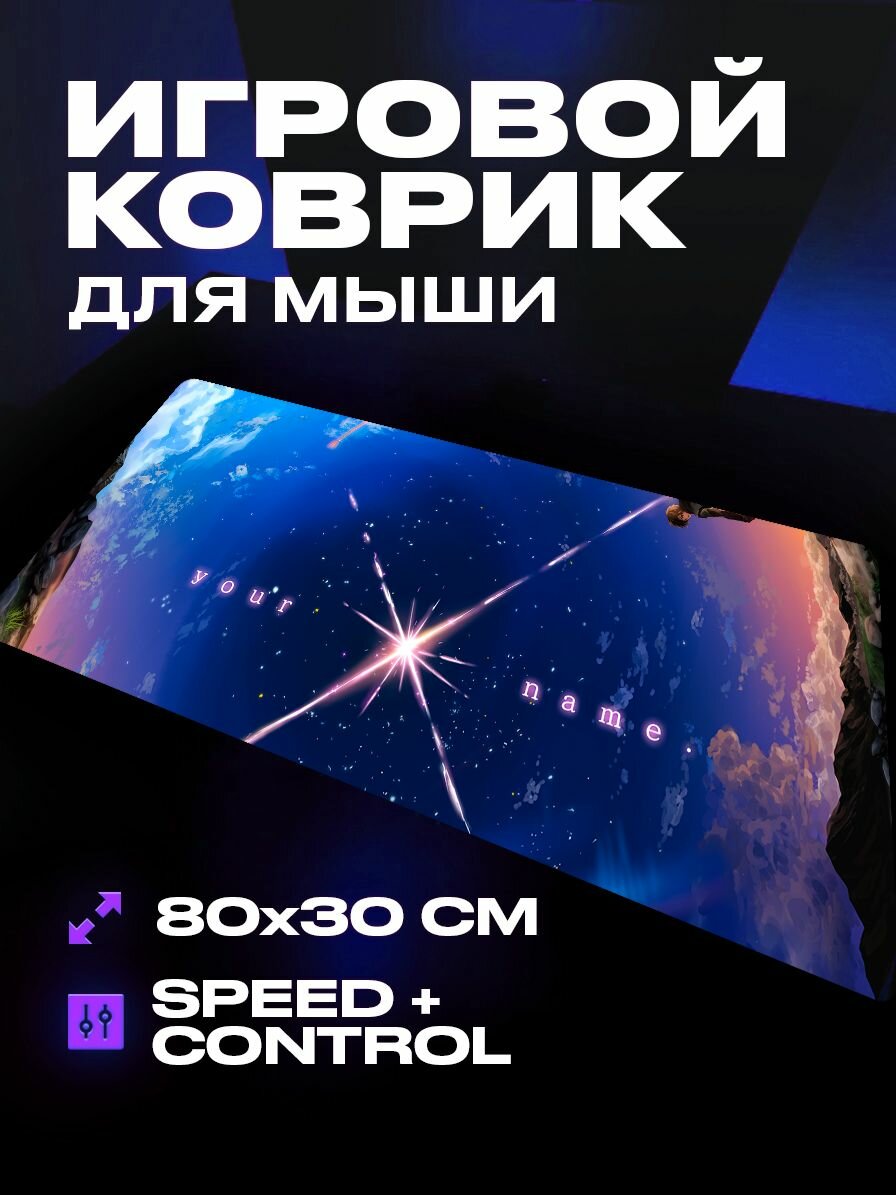 Коврик для мыши игровой Your name 80x30 см ProSleeves