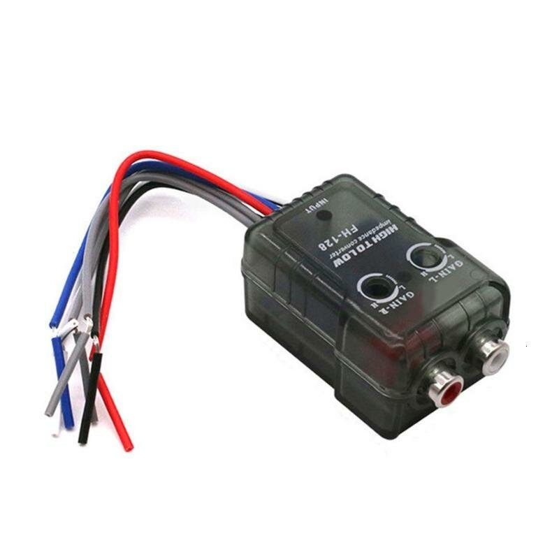 Преобразователь высокого в низкое напряжение, аудио, RCA