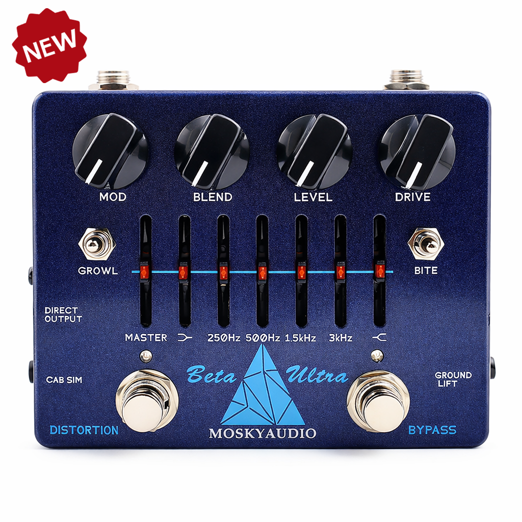 Mosky Audio Beta Ultra Bass Distortion Preamp (новый)