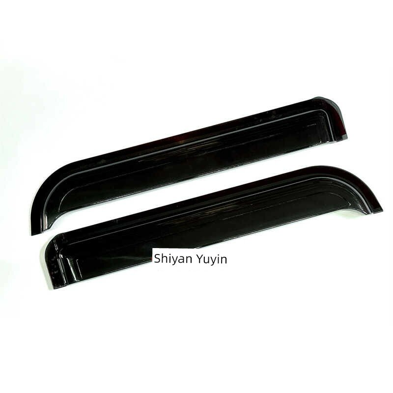 Дефлекторы окон (ветровики) для грузовиков Howo 290, 300, 340, 400, 375, 336, 380, 440 Старая пара Howo черного цвета,