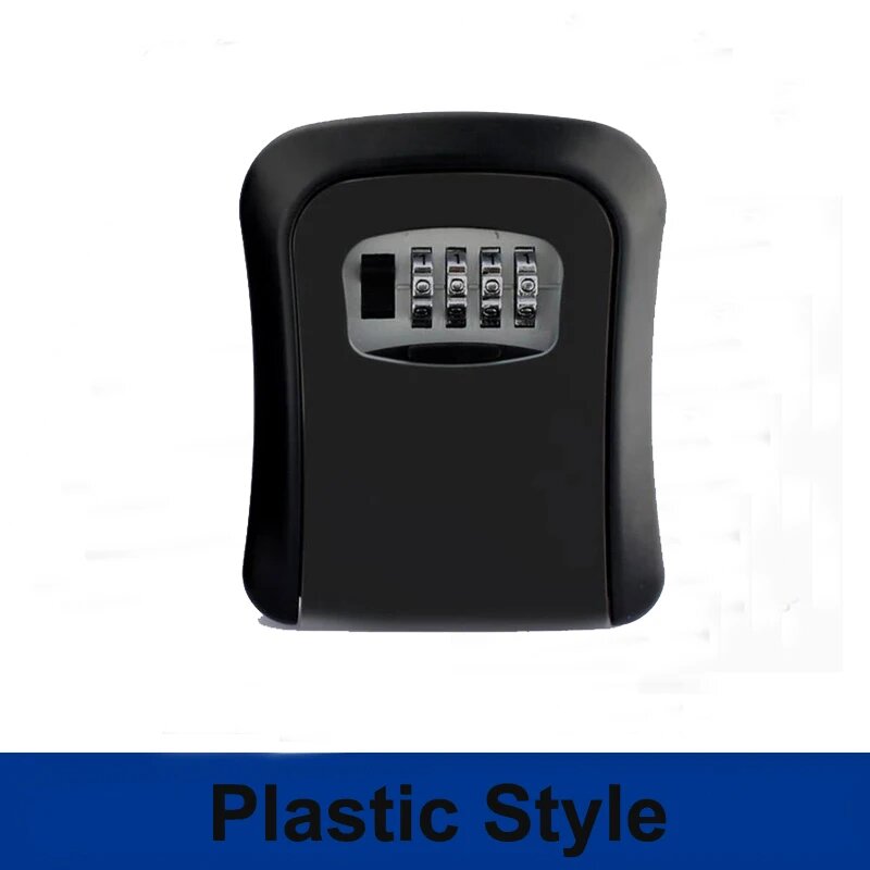 Настенный кодовый замок для ключей Key Storage Box plastic black