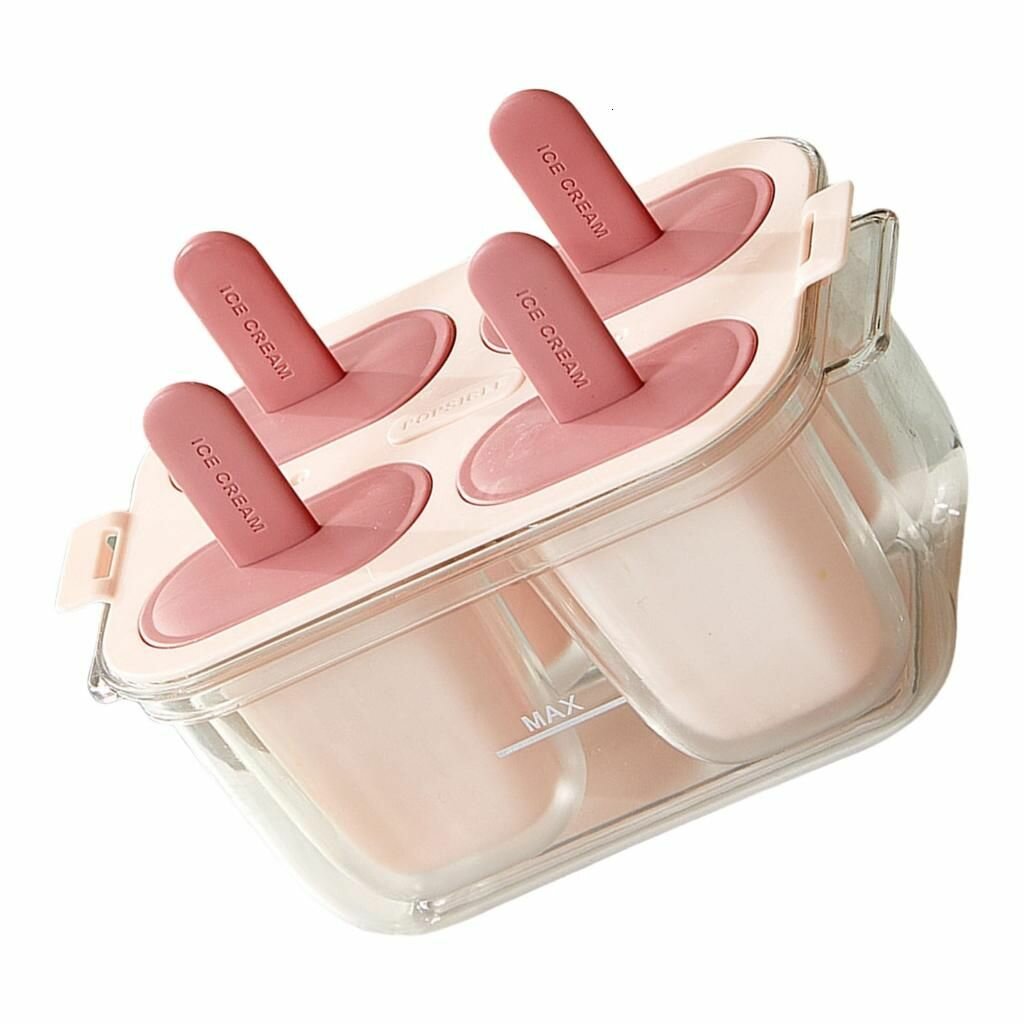 Гибкая силиконовая форма для мороженого и льда, сухое молоко