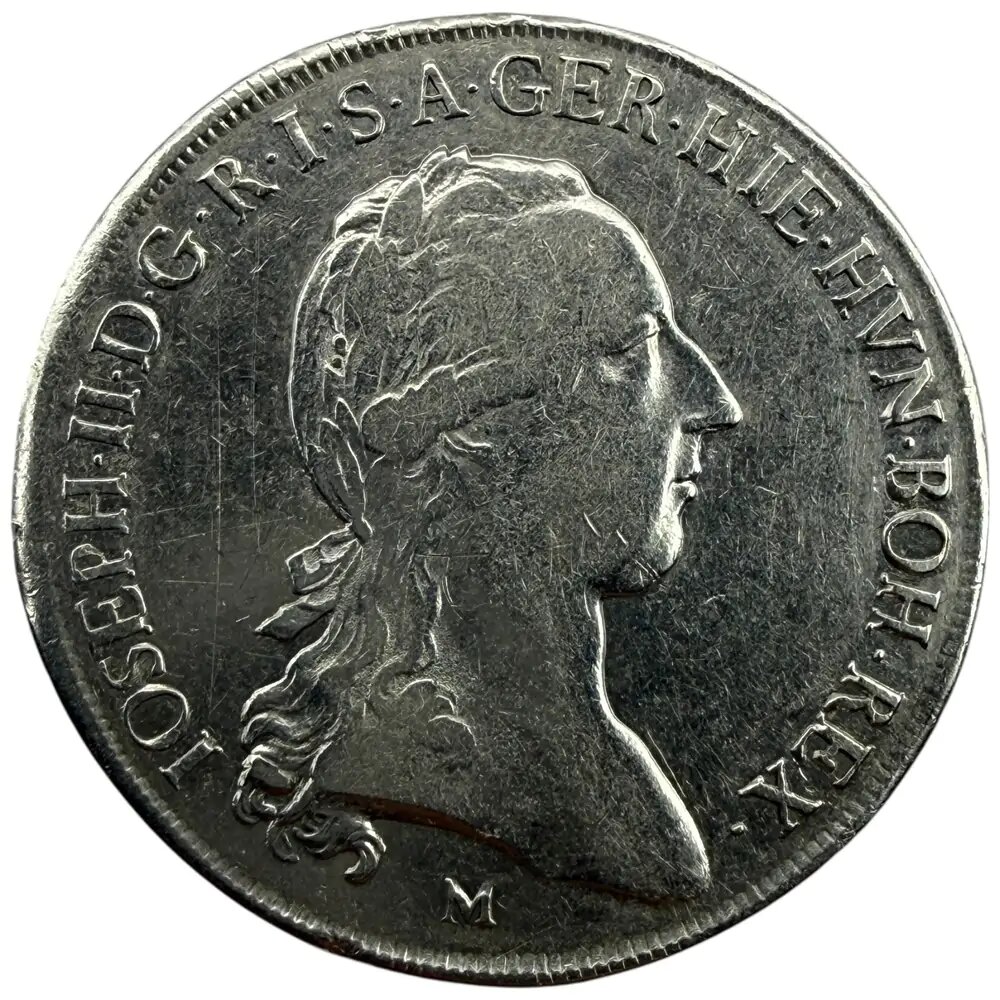 Италия, Милан 1 кроненталер (крочионе) 1790 г. (M)