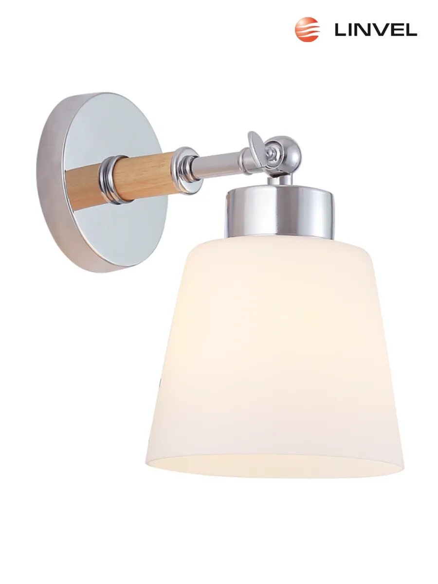 Бра с деревом 1 плафон поворотный