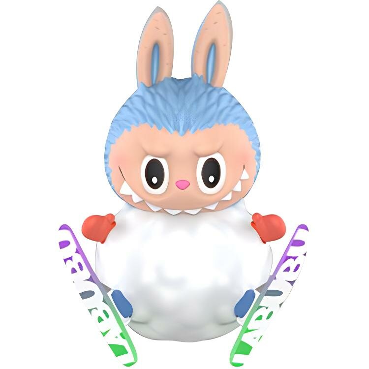 Фигурка унисекс POP MART LABUBU Горнолыжные трендовые, белый, 10 см, Skiing