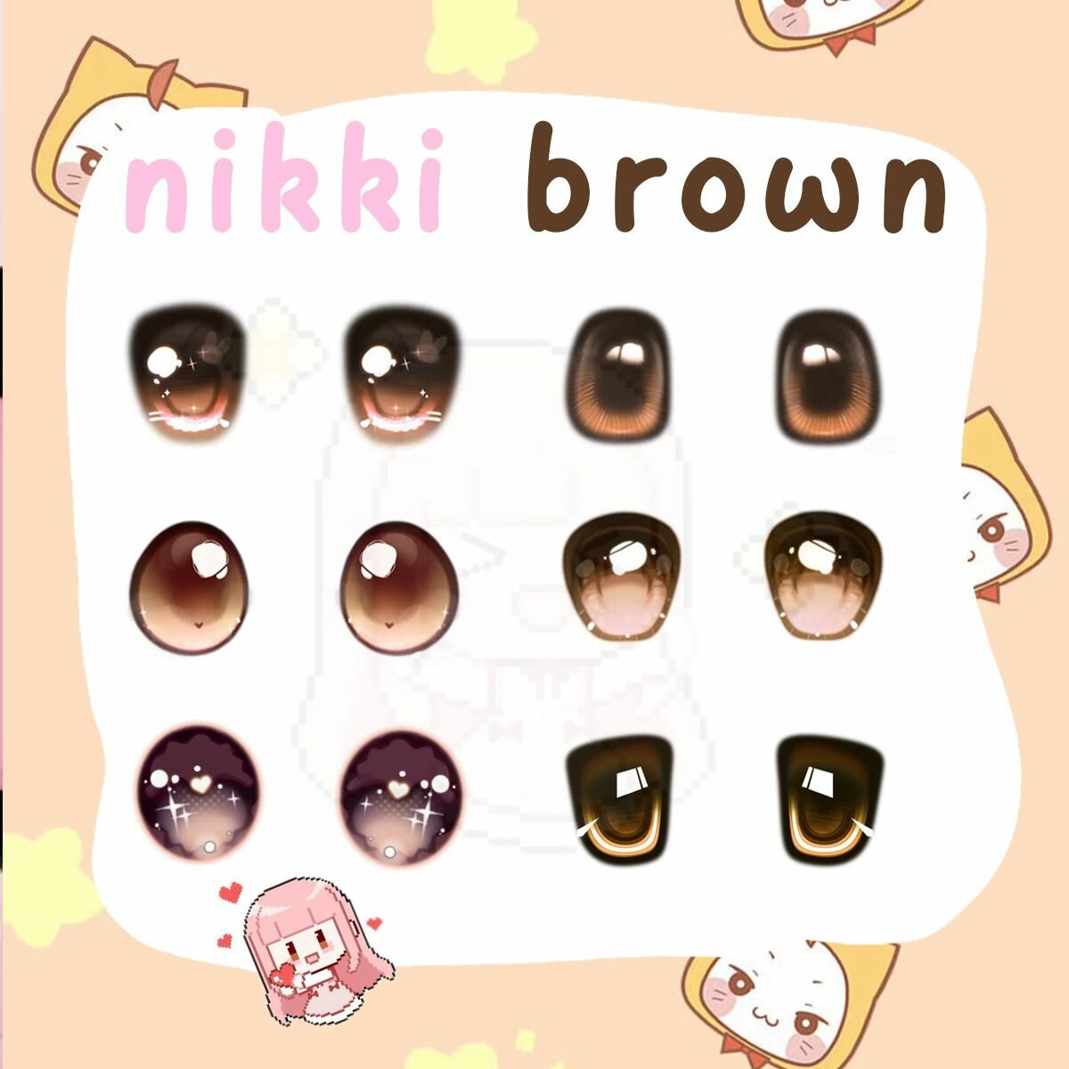 6 пар глазных линз в стиле аниме для BJD-кукол, стеклянные глазные яблоки для Light Chasing, Genshin Impact, Hatsune Miku, масштабы 1/6, 1/3, 1/4.