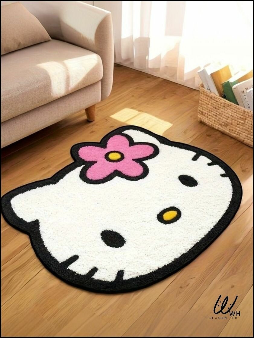 Эксклюзивный придверный коврик 60x50 см с hello kitty