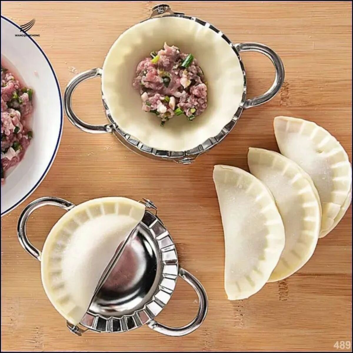 Пельменница из нержавеющей стали 430, удобная для начинающих, безопасная для посудомоечной машины