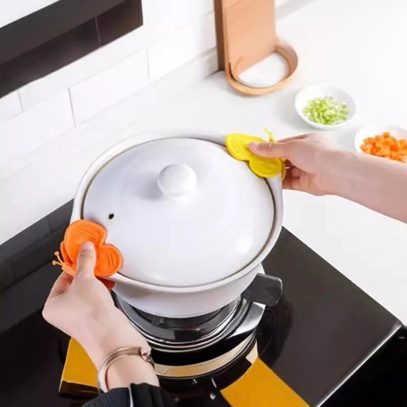 Прихватка накладка на пальцы для кухни Случайный