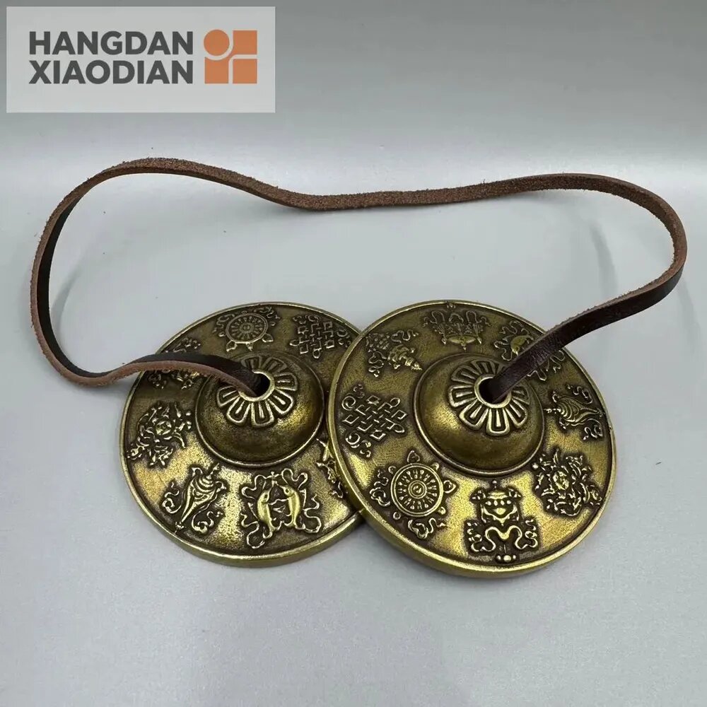 Караталы Тиньша с буддийскими символами 6,6 см.