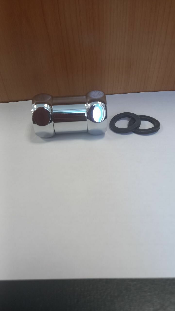 Прямое соединение для полотенцесушителя 1" х 1" г/г, 1 штука