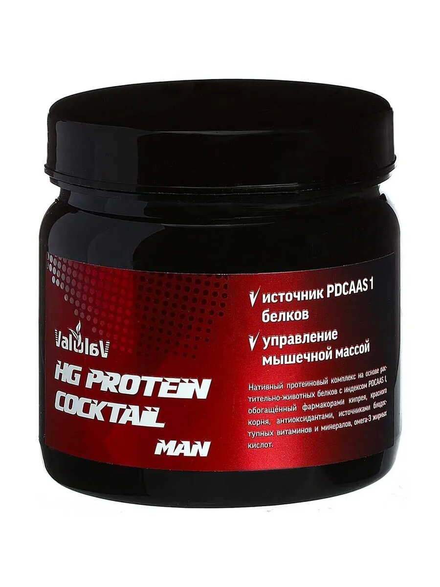 Valulav HG протеиновый коктейль для мужчин Сашера-Мед 250г