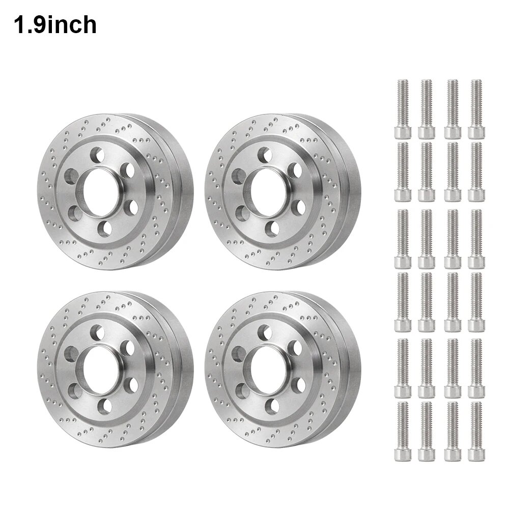 MIBIDAO Металлический противовес для RC автомобилей 1/10 1.9inch 4pcs
