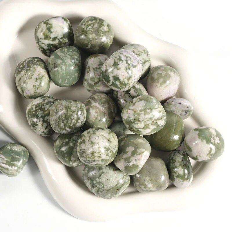 Амазонит tumbled, 500г, Auspicious Jade