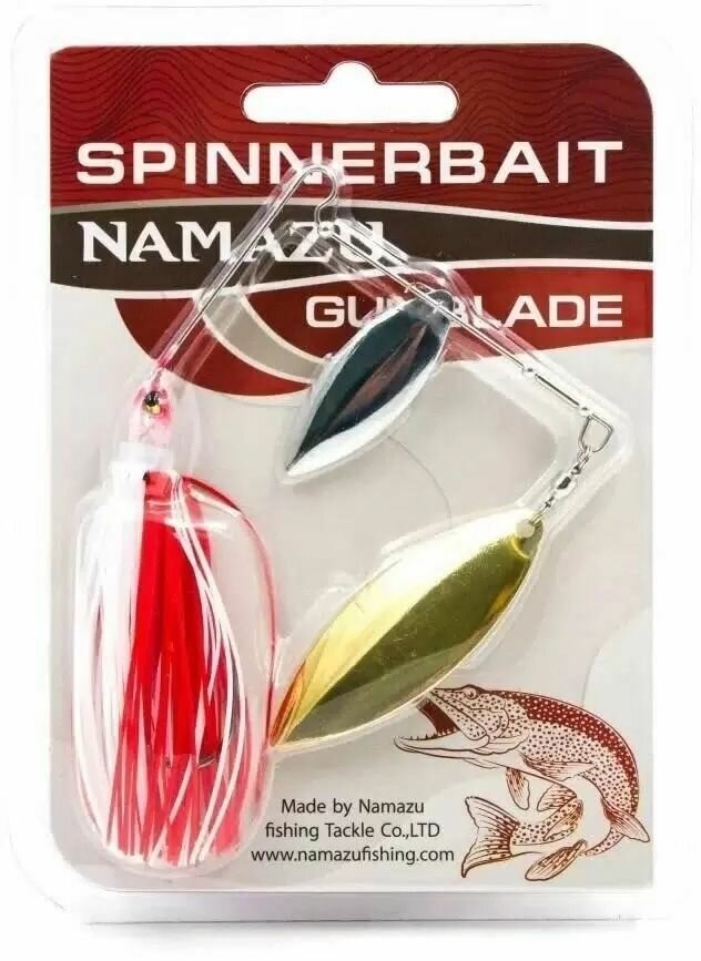 Спиннербейт Namazu GUNBLADE LONG 25 г, цвет