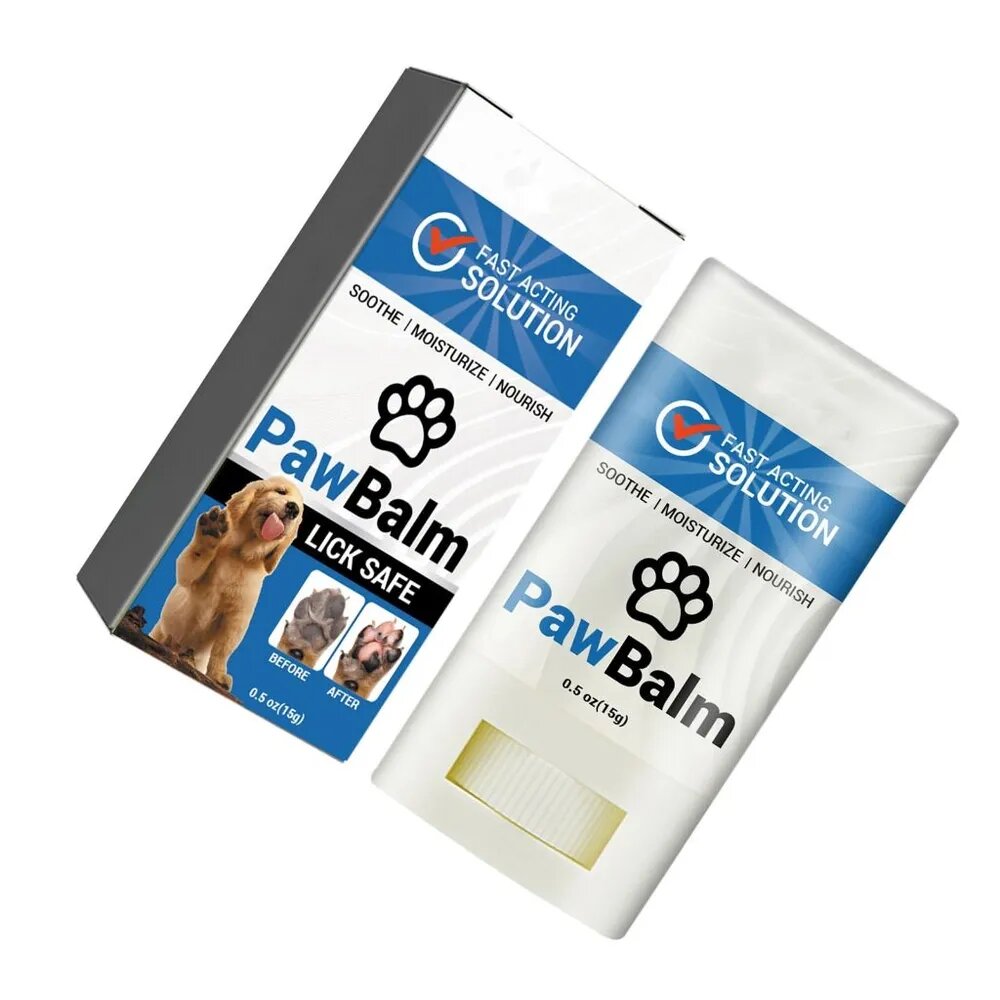 1 флакон увлажняющего крема для собачьих лап для подошв ног