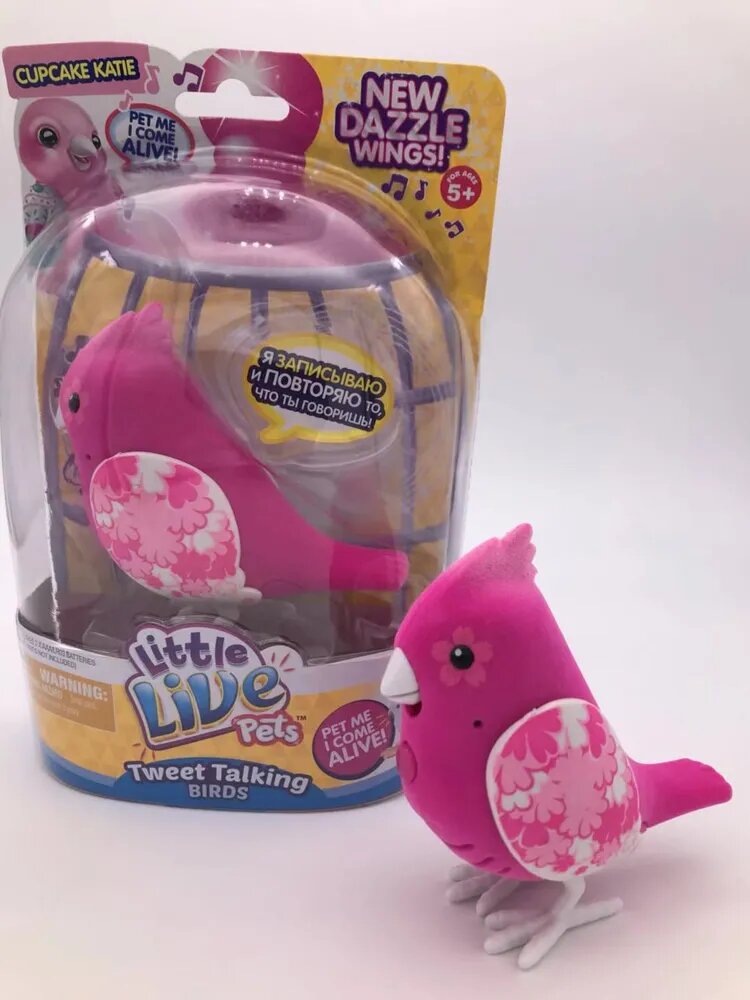 Little Live Pets Птичка, черепаха Интерактивные игрушки, для детей