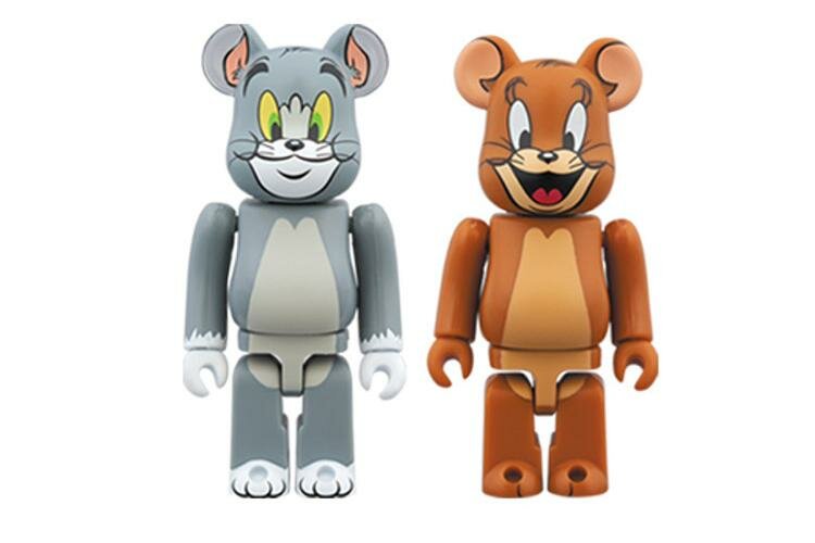 Стильные фигурки унисекс BE@RBRICK Tom & Jerry 2 Pack Multi, 100%+100%