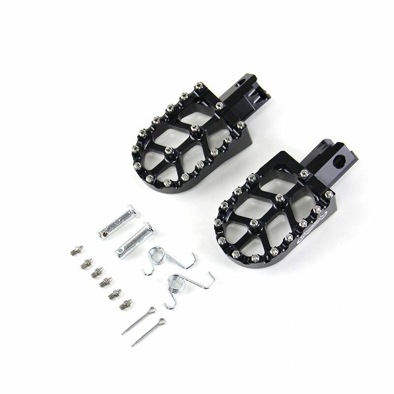 Senbeder Подножки водителя (пеги) алюминиевые на питбайк кросс эндуро KAYO CRF TTR125 BSE APOLLO MX Ataki BSE для питбайка для кросса для эндуро