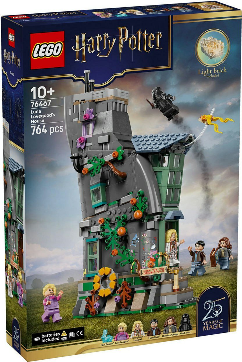 Конструктор LEGO Harry Potter 76467 Дом Полумны Лавгуд, 764 дет.