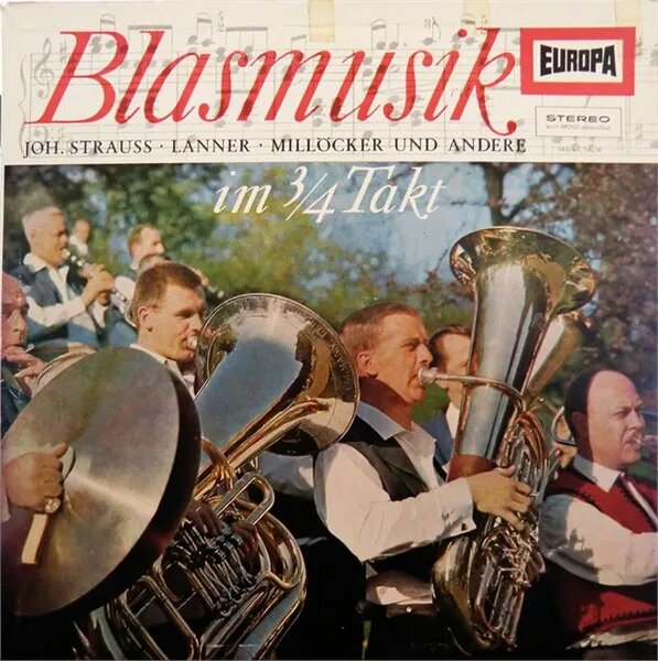 Дас Зюддойче Блезерэнсамбль - Blasmusik Im 3/4 Takt EX