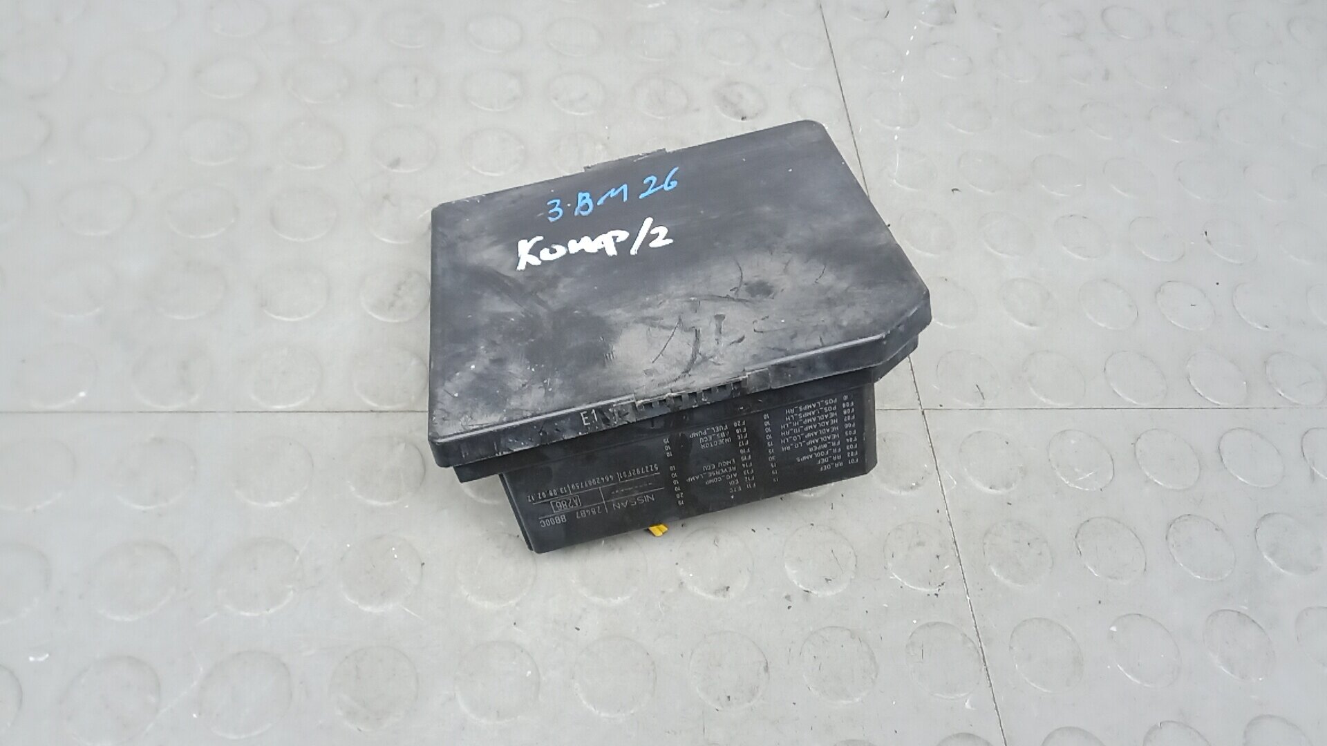 Блок комфорта NISSAN QASHQAI J10 +2, Номер 522792f01, 284b7bb00c