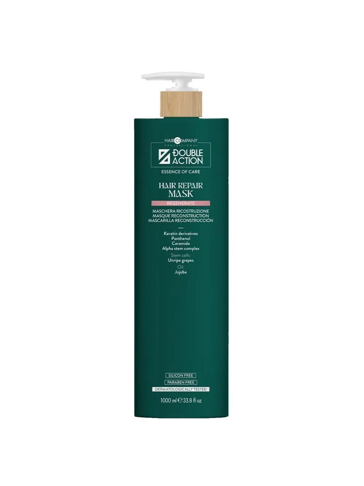 Маска восстанавливающая "HAIR REPAIR MASK" DOUBLE ACTION, 1 000 мл