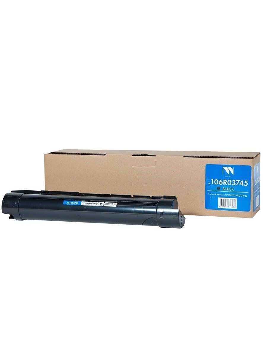 Картридж NV Print NV-106R03745, для принтеров Xerox, 23600 стр, черный
