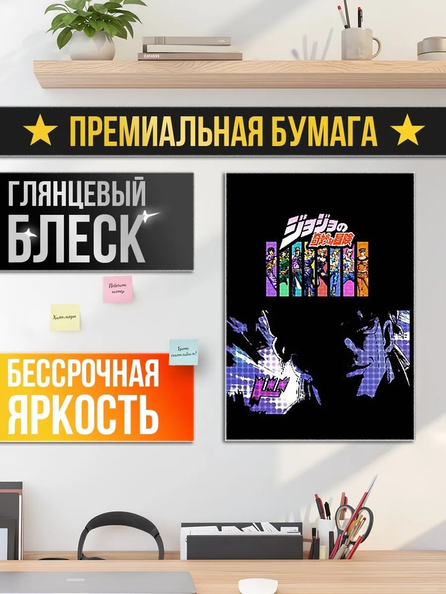 Постер на стену Manga JoJo — фото 1