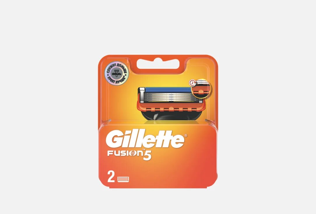 Gillette FUSION Сменные кассеты для бритья 2 шт